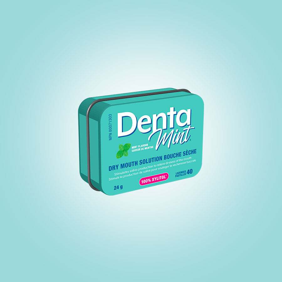 Denta Mint, saveur de menthe (40 pastilles) – Denta.ca